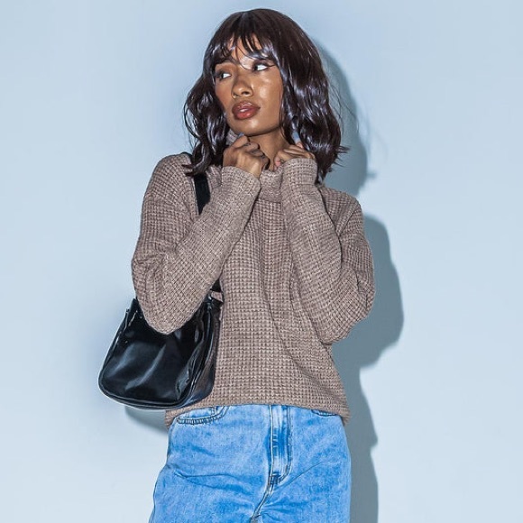 Princess Polly | Sweaters | Princess Polly Laith Turtleneck Sweater In ...